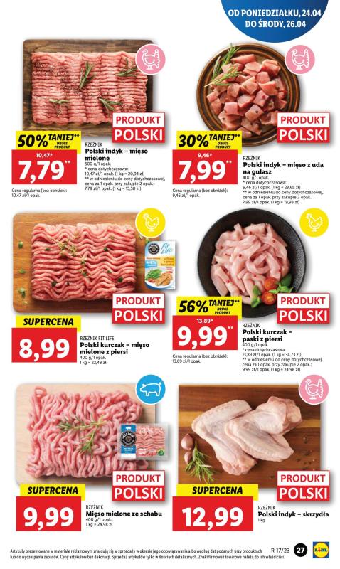 Polski indyk - tuszka Rzeźnik codzienna dostawa - cena - promocje ...