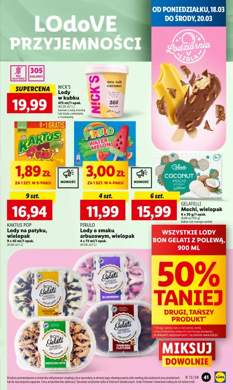 Lody mini Algida big milk - cena - promocje - opinie - sklep | Blix.pl ...