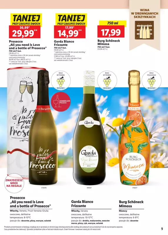 Wino Prosecco all you need is love - cena - promocje - opinie - sklep | Blix.pl