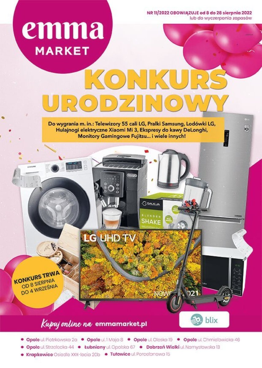 emma MARKET - Gazetka - 08.08 - sierpień 2022 | Blix.pl emma MARKET - Gazetka - 08.08 - sierpień 2022 | Blix.pl