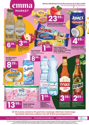 emma MARKET gazetka promocyjna 27.07 ️ Promocje lipiec | Blix.pl