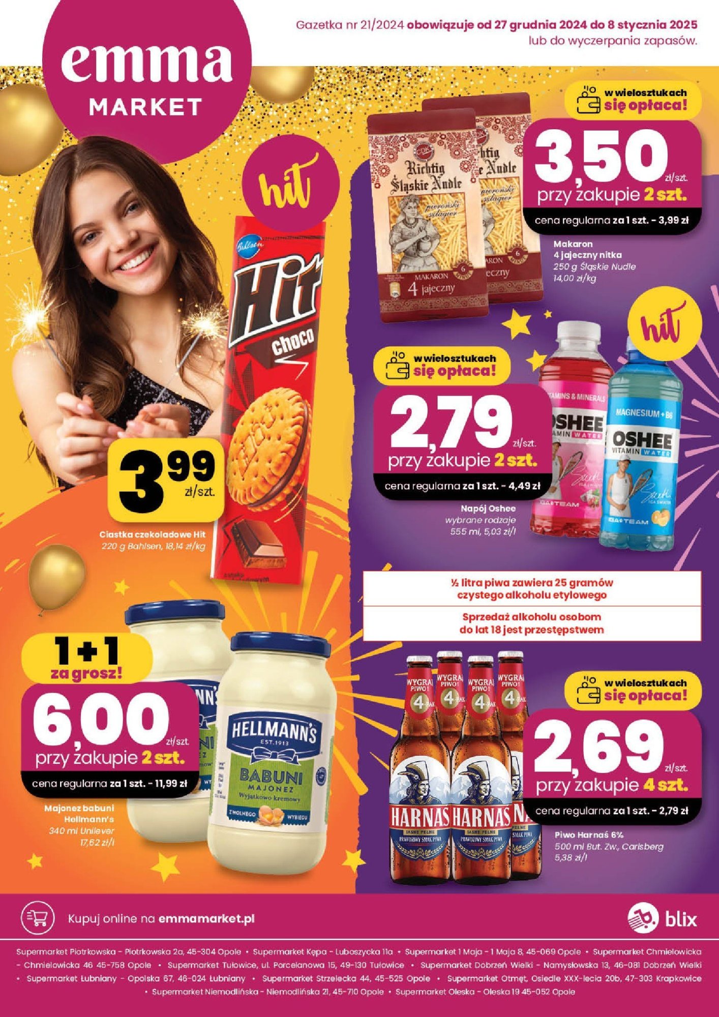 Dom i ogród emma MARKET - promocje i gazetki styczeń 2025 | Blix.pl