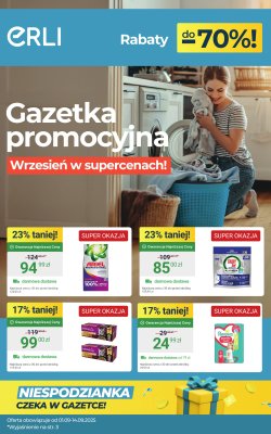 Erli gazetka promocyjna 07.10 ️ Promocje październik | Blix.pl