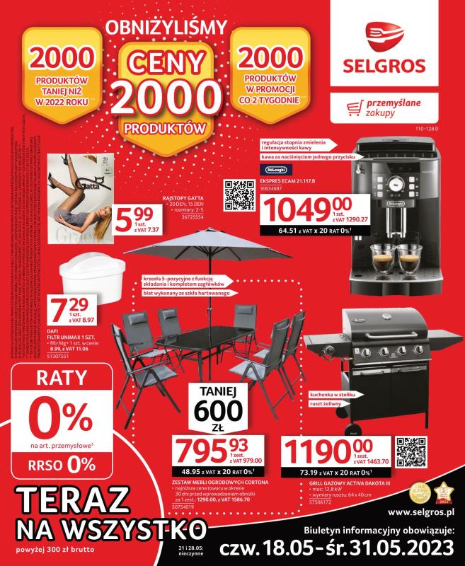 Selgros gazetka promocyjna 29.06 ️ Promocje czerwiec | Blix.pl