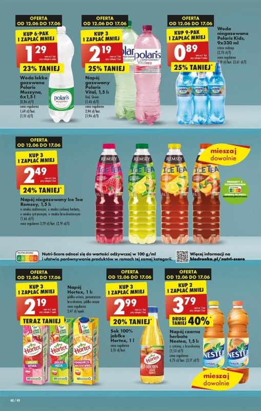 Napój o smaku brzoskwiniowym Remsey ice tea - cena - promocje - opinie ...