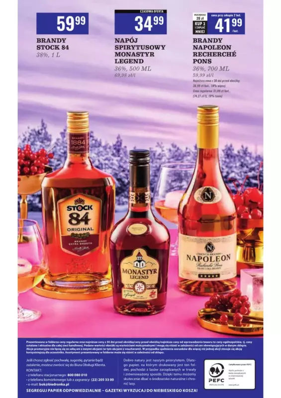 Brandy NAPOLEON AKRON - cena - promocje - opinie - sklep | Blix.pl - Brak ofert