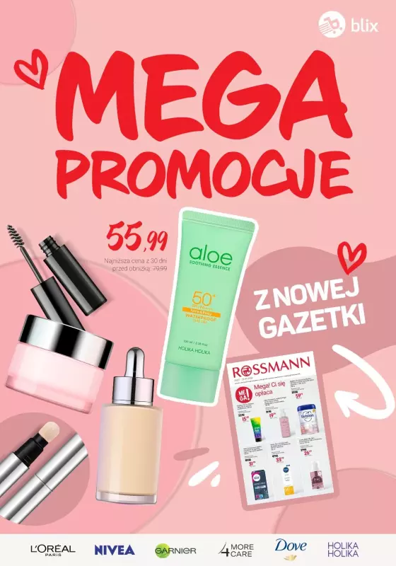 Rossmann - MEGA PROMOCJE z nowej gazetki - 09.07 - lipiec 2024 | Blix.pl