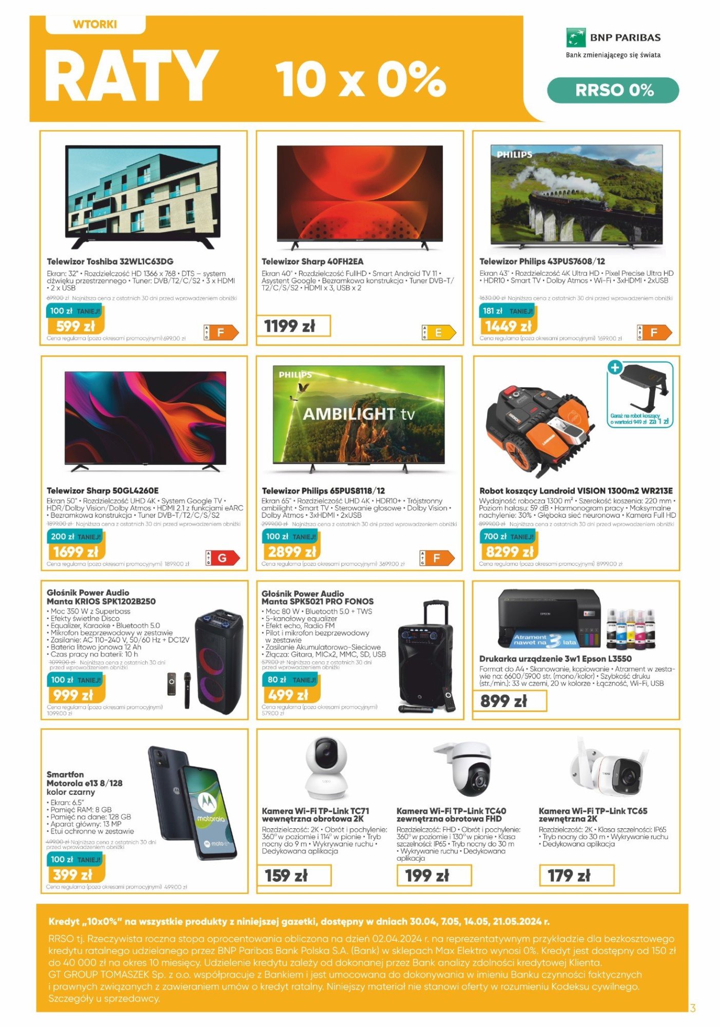 Telefony Max Elektro - promocje i gazetki maj 2024 | Blix.pl