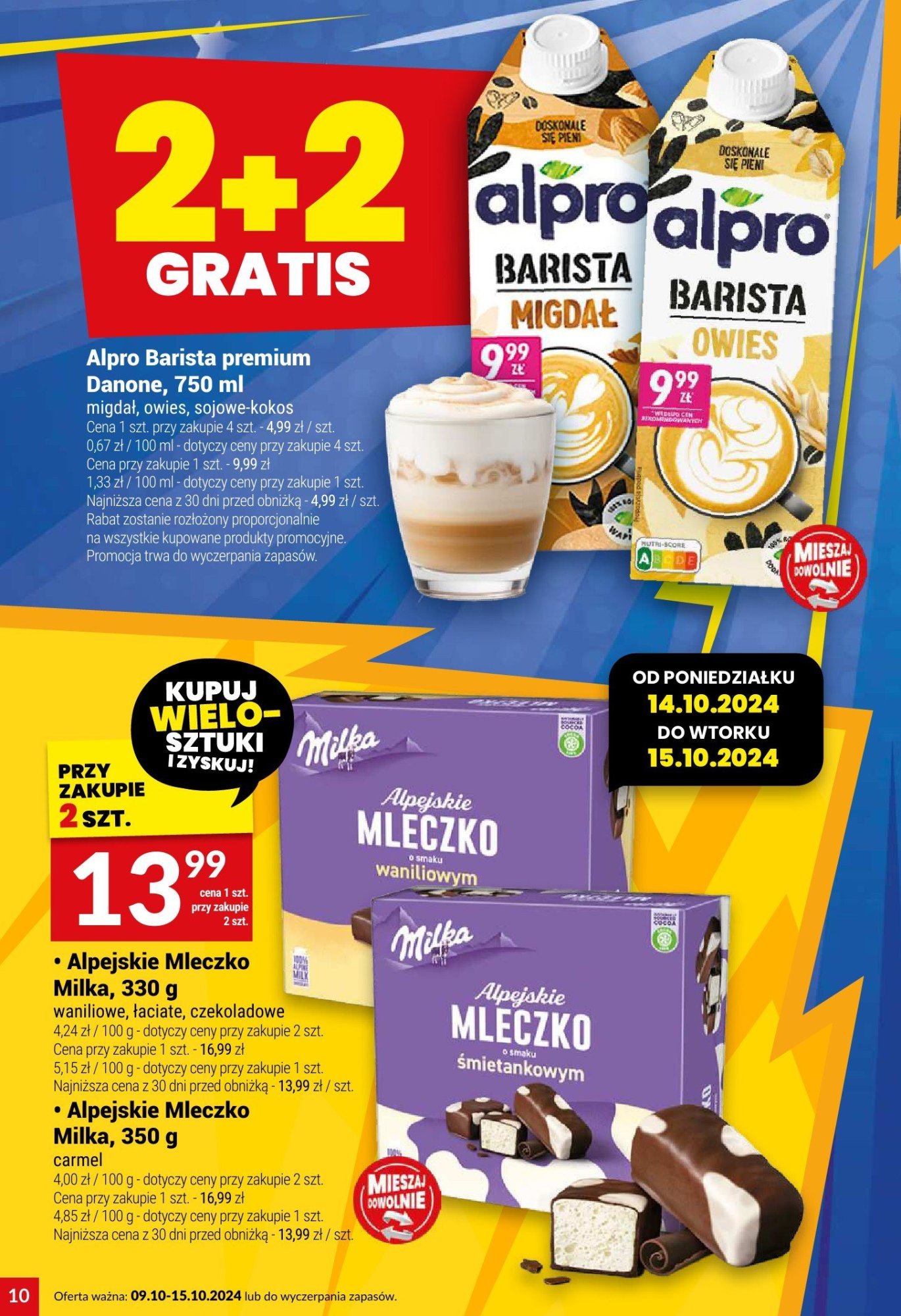 Milka Twój Market - promocje i gazetki październik 2024 | Blix.pl