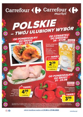 Carrefour gazetka promocyjna 20.09 ️ Promocje wrzesień | Blix.pl