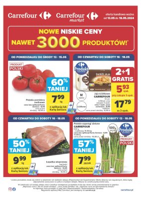 Carrefour gazetka promocyjna 27.05 ️ Promocje maj | Blix.pl