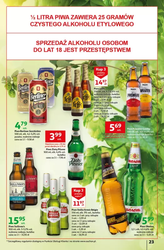 Piwo Sullivan's maltings irish ale - cena - promocje - opinie - sklep | Blix.pl