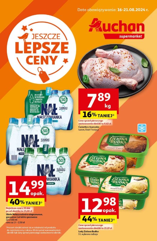 Auchan gazetka promocyjna 14.08 ️ Promocje sierpień | Blix.pl
