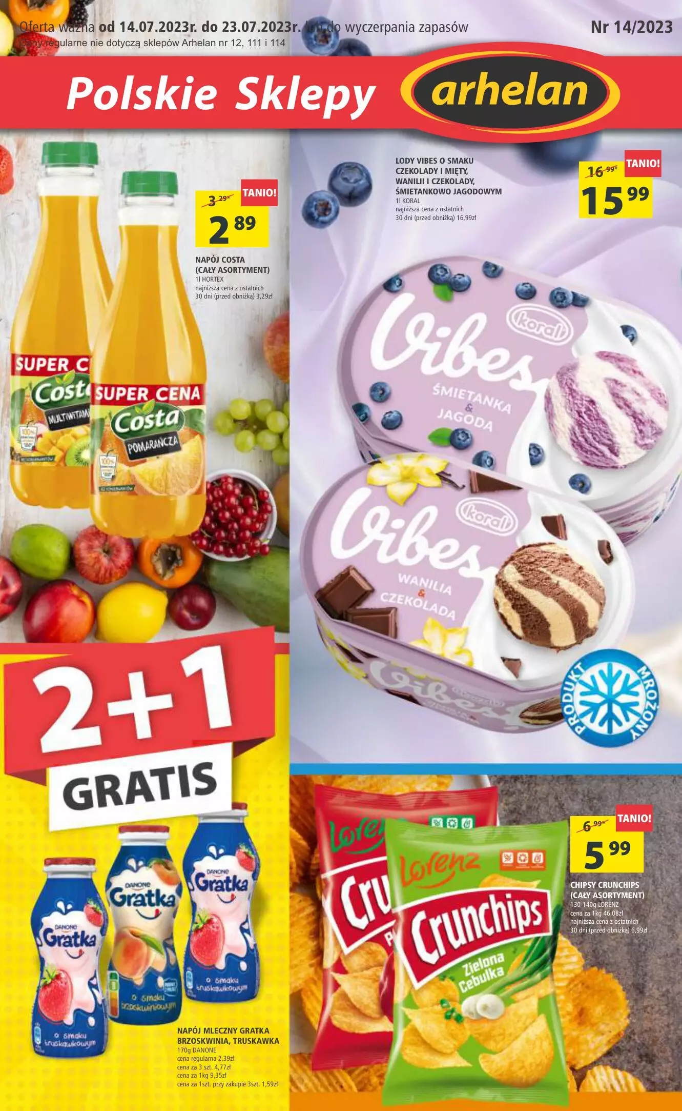 Arhelan - Gazetka - 14.07 - lipiec 2023 | Blix.pl