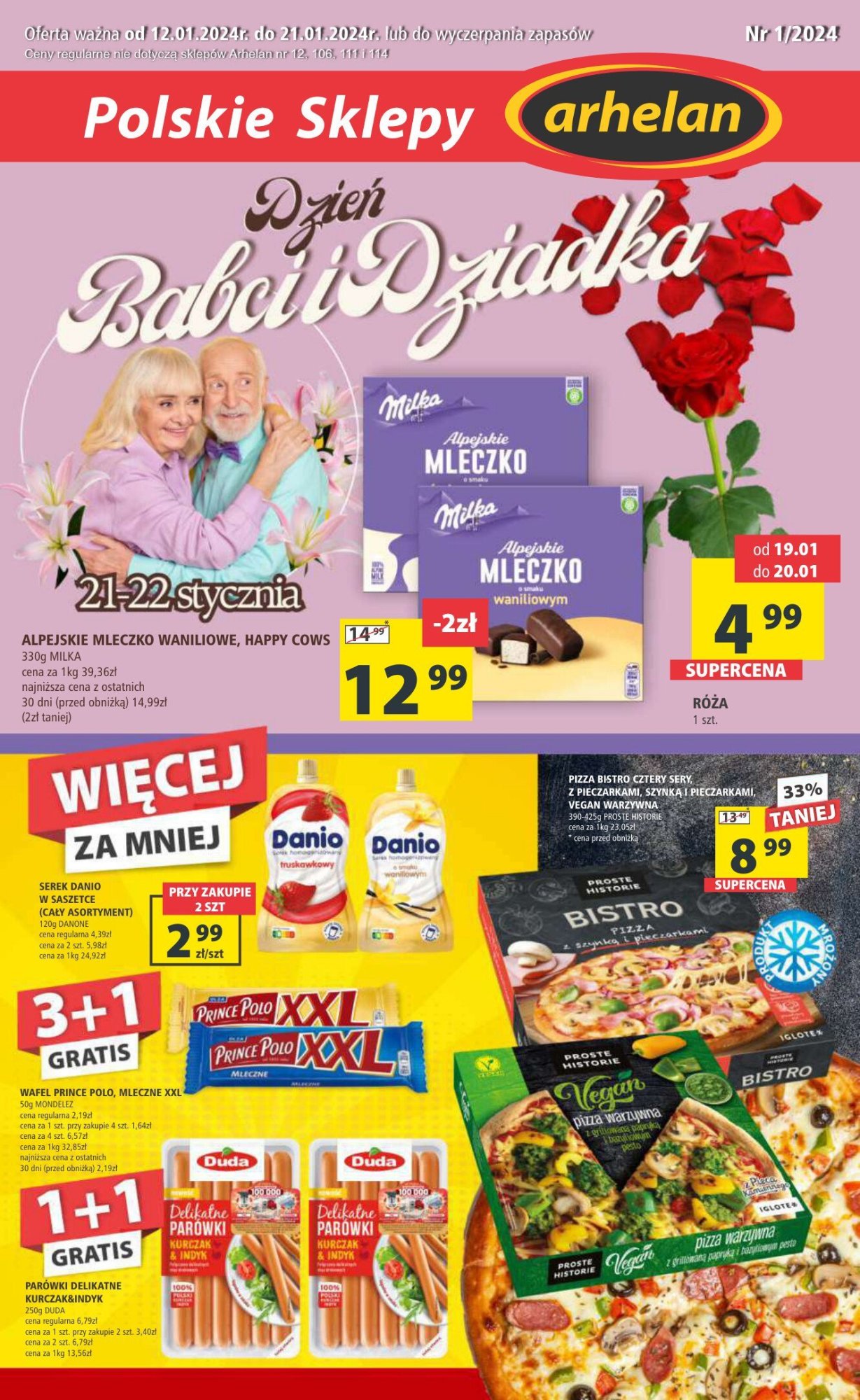 Dania gotowe Arhelan - promocje i gazetki styczeń 2024 | Blix.pl