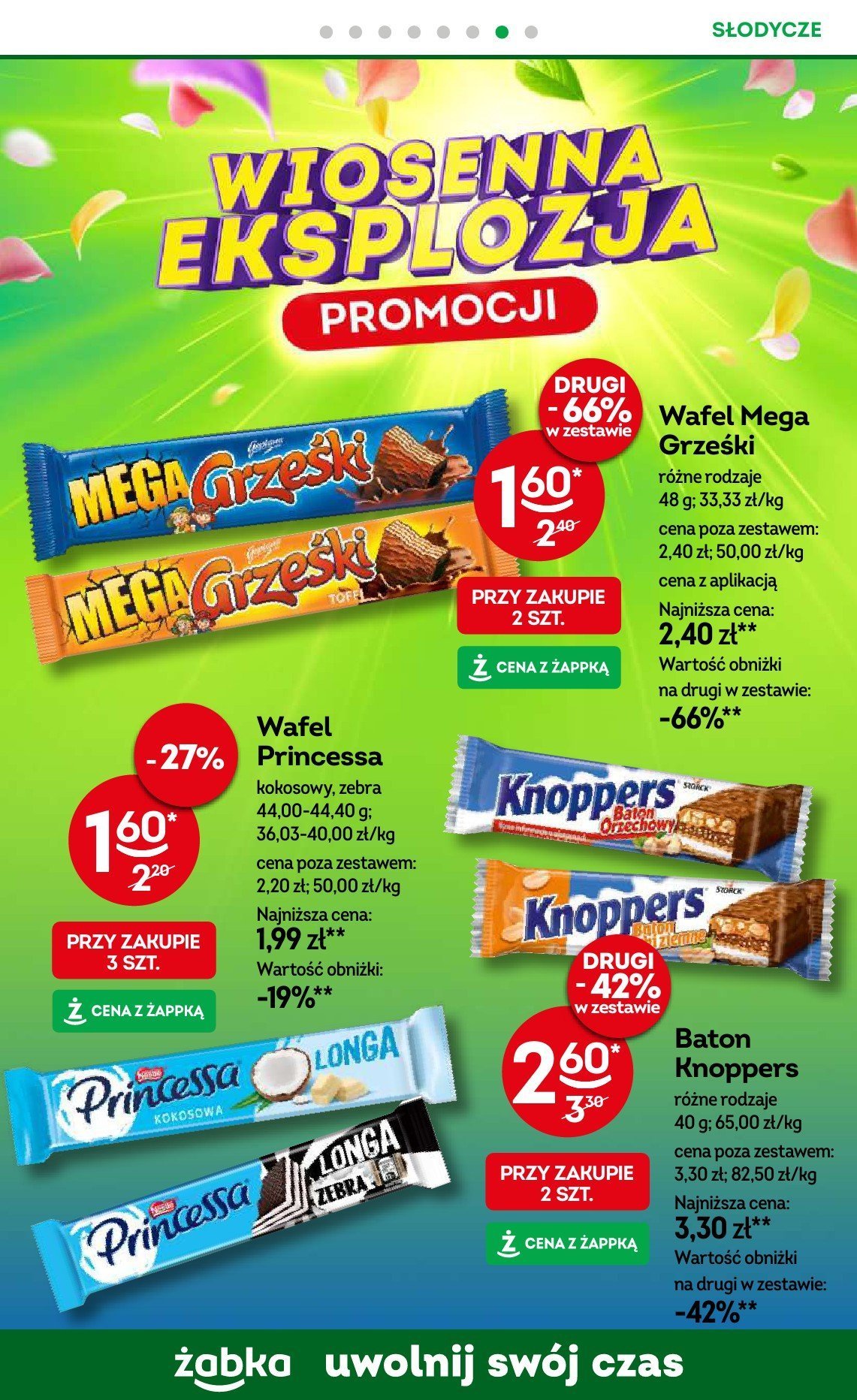 Baton Żabka - promocje i gazetki kwiecień 2024 | Blix.pl