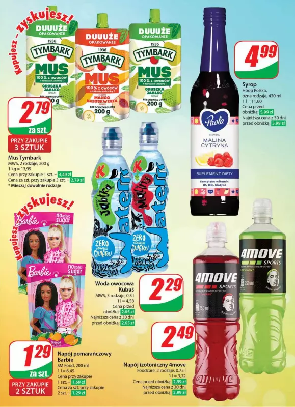 Napój jabłko - arbuz Oshee junior vitamin water+ - cena - promocje - opinie - sklep | Blix.pl ...