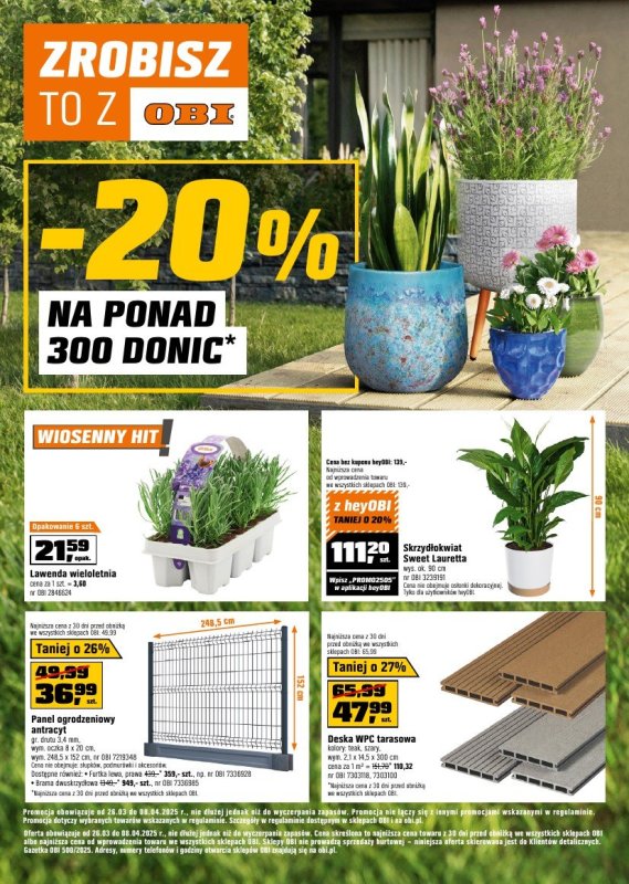 OBI Wrocław ️ gazetka, promocje, godziny otwarcia | Blix