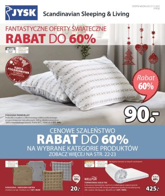 Jysk gazetka promocyjna 20.12 ️ Promocje grudzień | Blix.pl