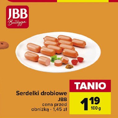 Serdelki drobiowe Jbb bałdyga - cena - promocje - opinie - sklep | Blix ...