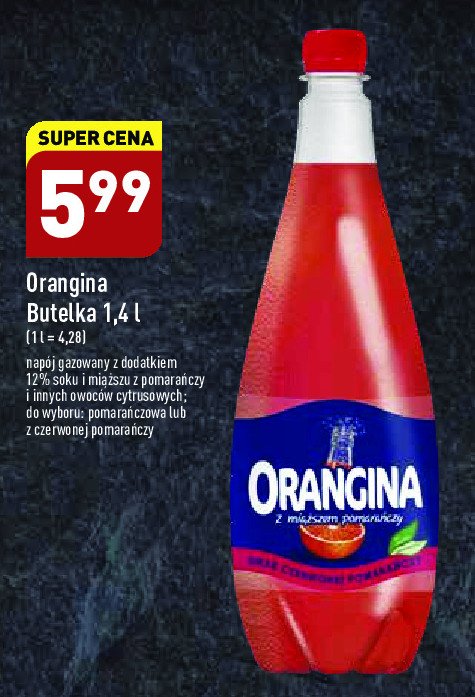Napój orange Orangina - cena - promocje - opinie - sklep | Blix.pl ...