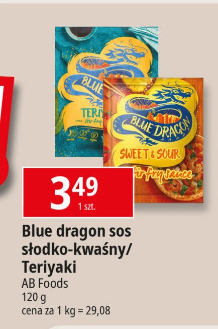Sos teriyaki Blue dragon - cena - promocje - opinie - sklep | Blix.pl ...