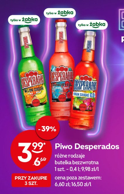 Piwo Desperados melon cooler - cena - promocje - opinie - sklep | Blix ...