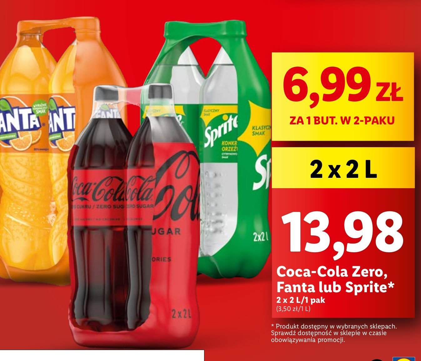 Coca-cola Lidl - promocje i gazetki kwiecień 2024 | Blix.pl