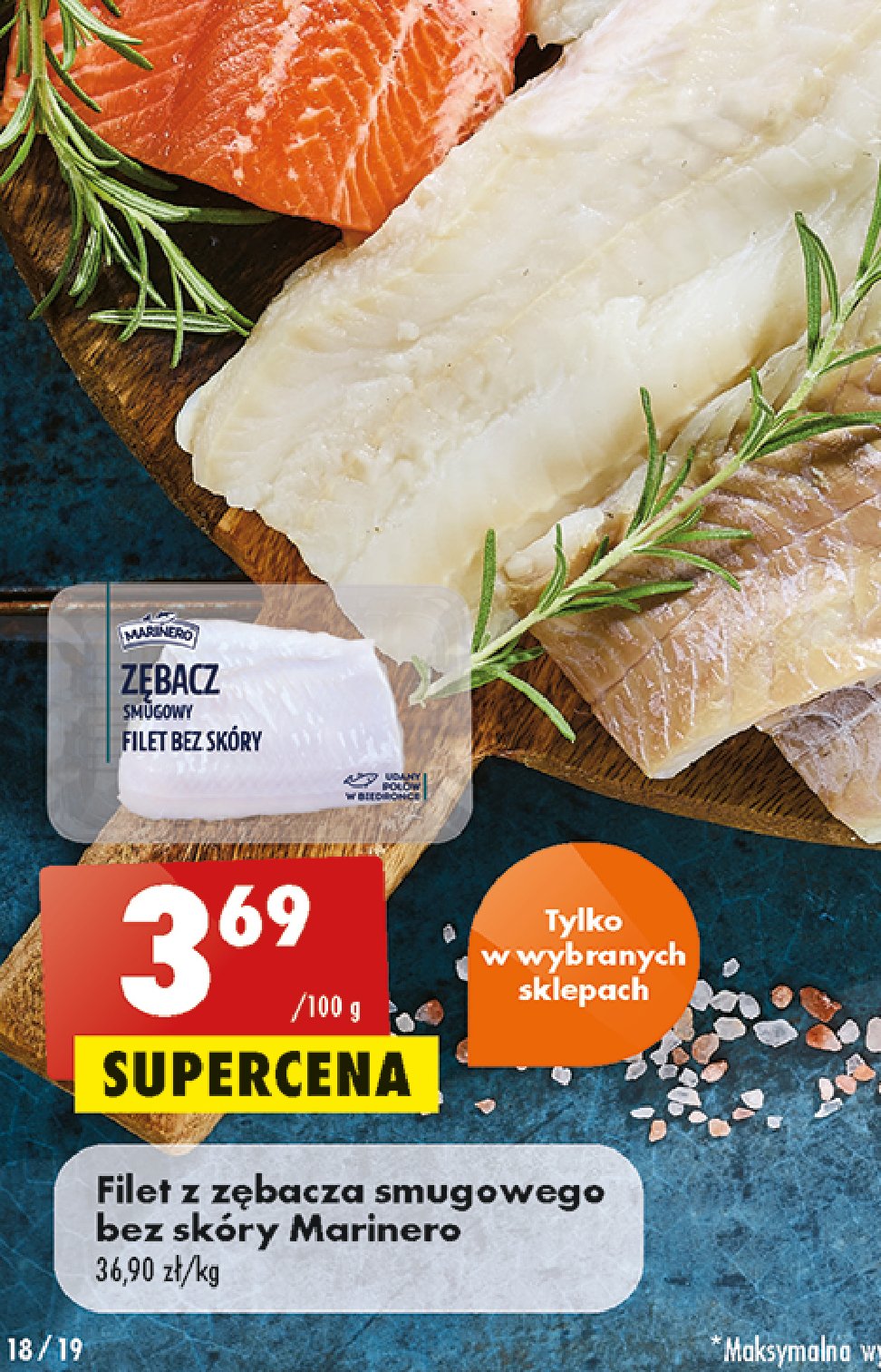 Sandacz filet ze skóra Deluxe - cena - promocje - opinie - sklep | Blix.pl