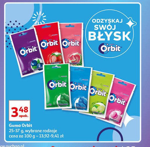 Guma do żucia blueberry saszetka Orbit - cena - promocje - opinie ...