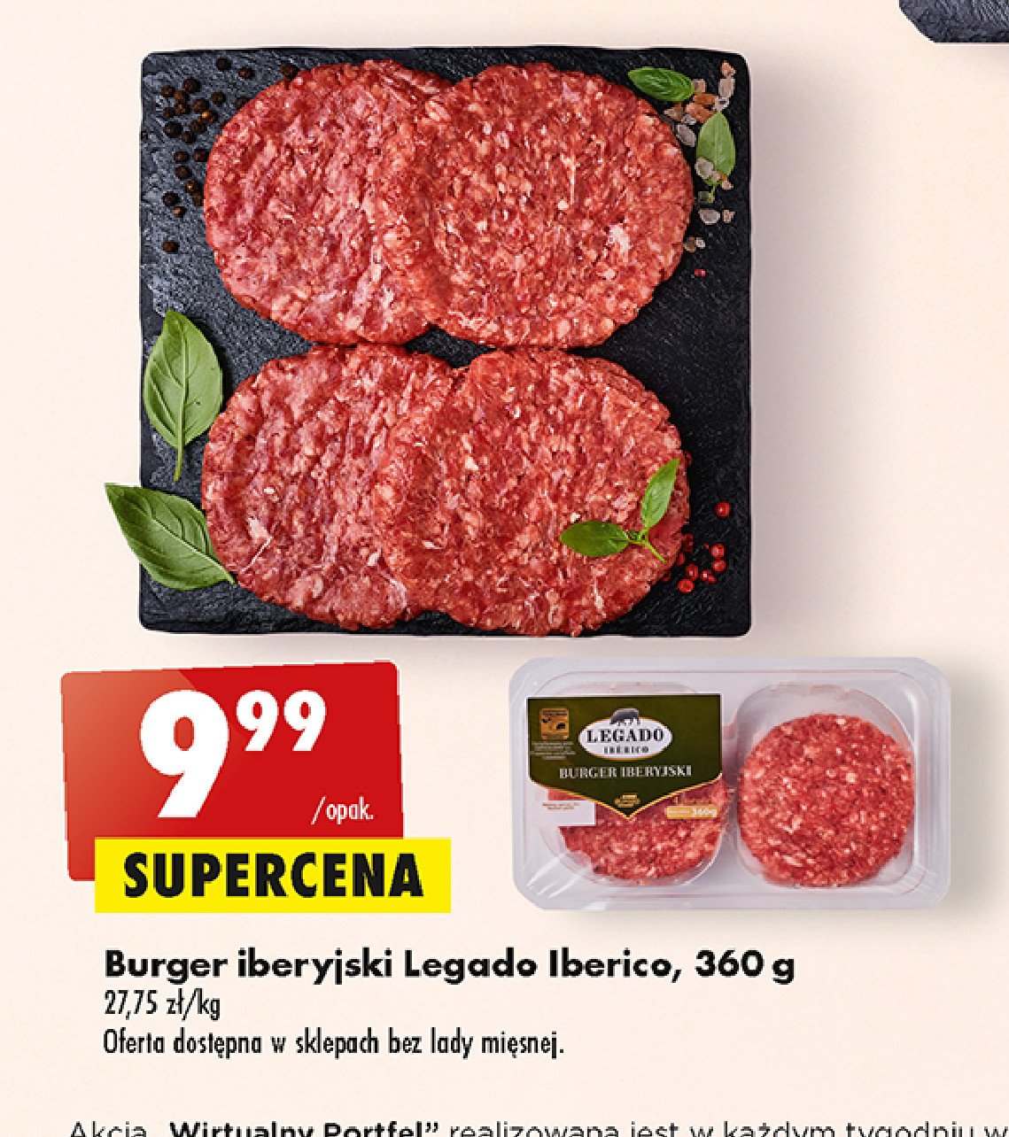 Burger iberyjski LEGADO - cena - promocje - opinie - sklep | Blix.pl ...