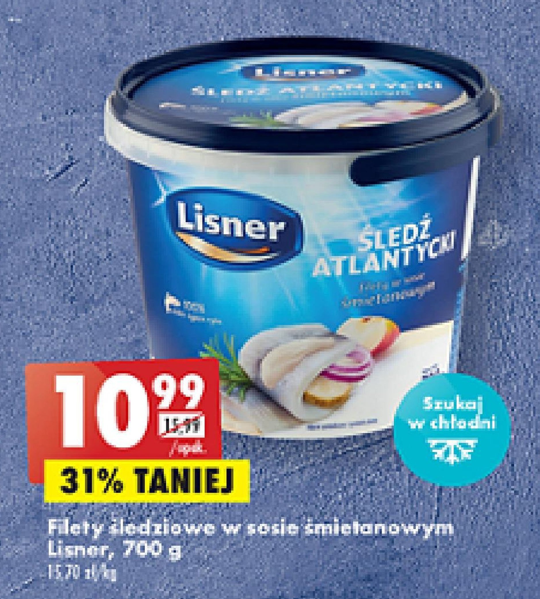 Filety śledziowe z pieczonymi warzywami Lisner - cena - promocje - opinie - sklep | Blix.pl