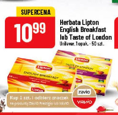 Herbata taste of london Lipton special collection - cena - promocje ...