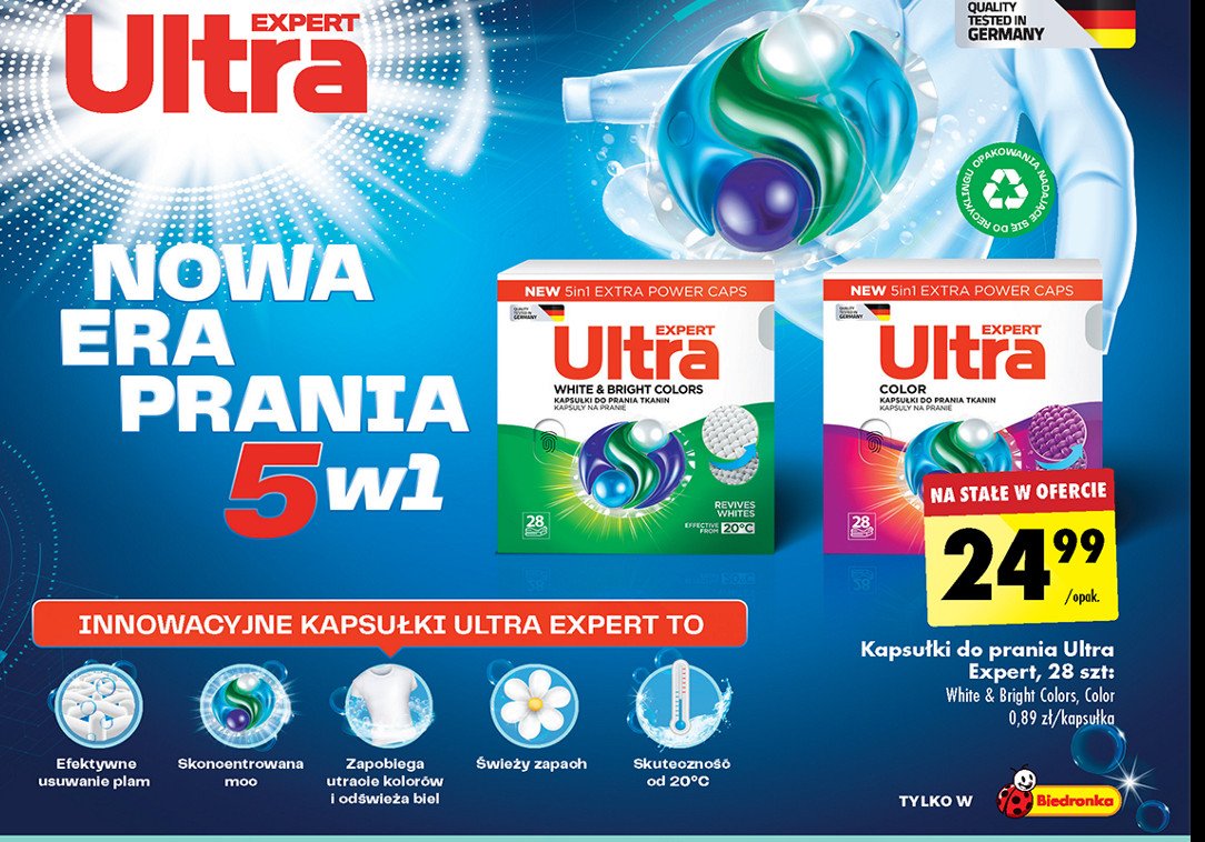 Kapsułki do prania color Ultra expert - cena - promocje - opinie ...
