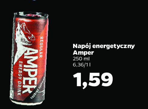 Napój classic Amper energy drink - cena - promocje - opinie - sklep ...