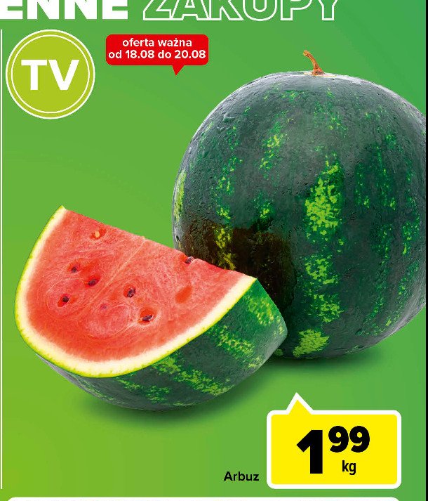 Arbuz - cena - promocje - opinie - sklep | Blix.pl