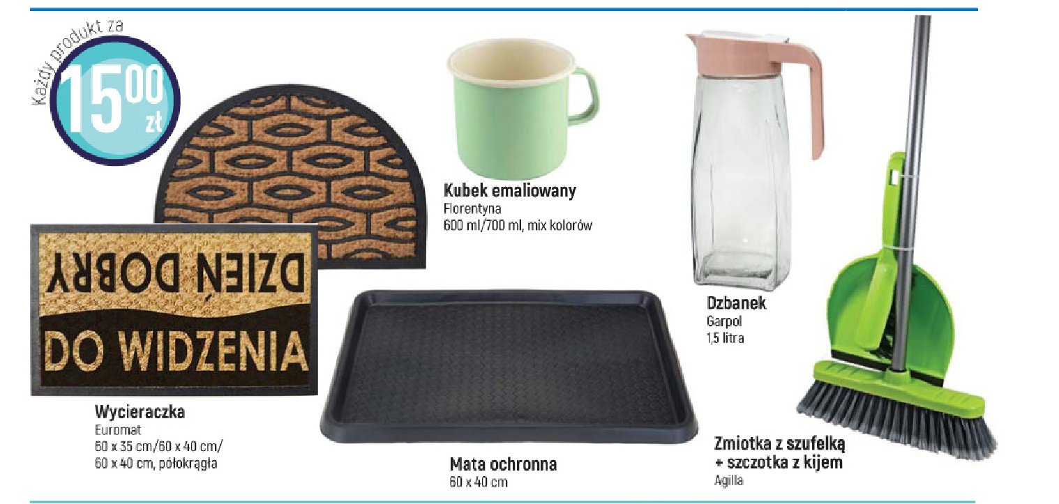 Kubki emaliowane z pokrywką 500 ml + 1.4 l Smukee kitchen - cena ...