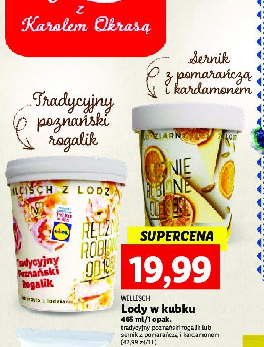 Lody sernik z pomarańczą Willisch - cena - promocje - opinie - sklep ...