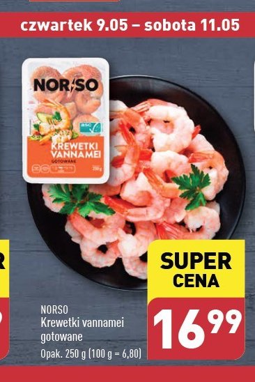 Krewetki gotowane Norso - cena - promocje - opinie - sklep | Blix.pl ...