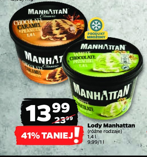 Lody chocolate & caramel with peanuts Manhattan (nestle) - cena ...