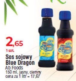 Sos sojowy jasny Blue dragon - cena - promocje - opinie - sklep | Blix ...