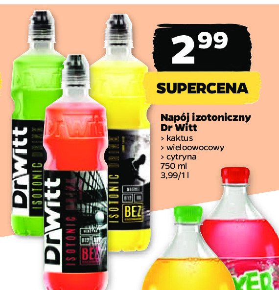 Napój izotoniczny zielony Dr witt - cena - promocje - opinie - sklep | Blix.pl - Brak ofert
