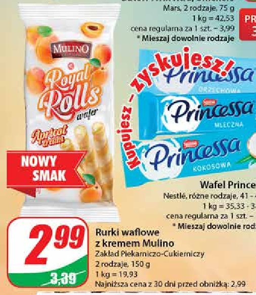 Rurki morelowe Mulino - cena - promocje - opinie - sklep | Blix.pl - Brak ofert