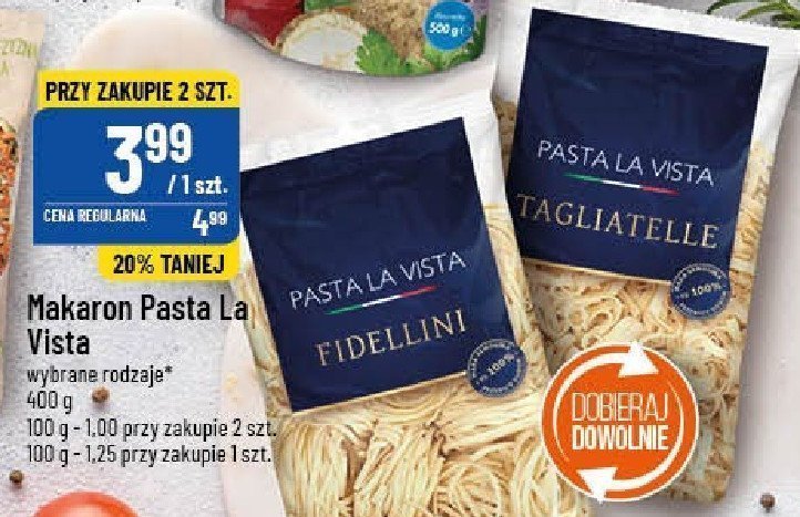 Makaron fidellini Pasta la vista - cena - promocje - opinie - sklep ...