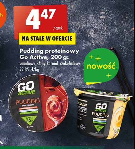 Pudding proteinowy czekoladowy Go active - cena - promocje - opinie ...