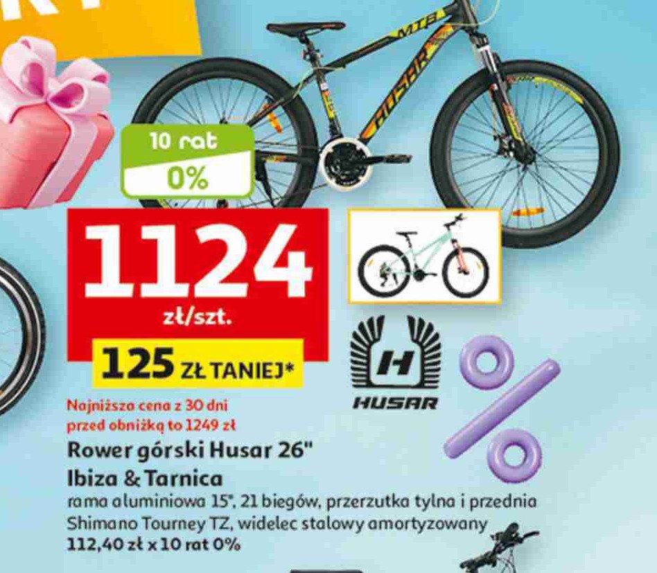 Rower górski 26" Husar - cena - promocje - opinie - sklep | Blix.pl ...