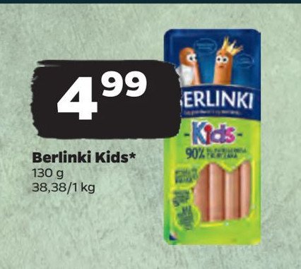 Parowki Morliny berlinki kids - cena - promocje - opinie - sklep | Blix.pl