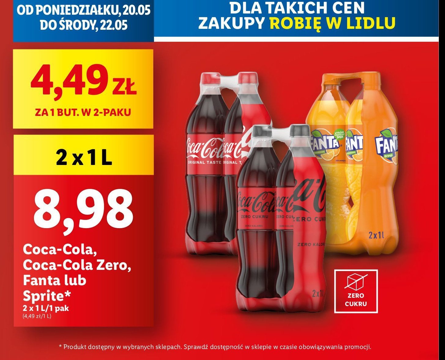 Coca-cola Lidl - promocje i gazetki maj 2024 | Blix.pl