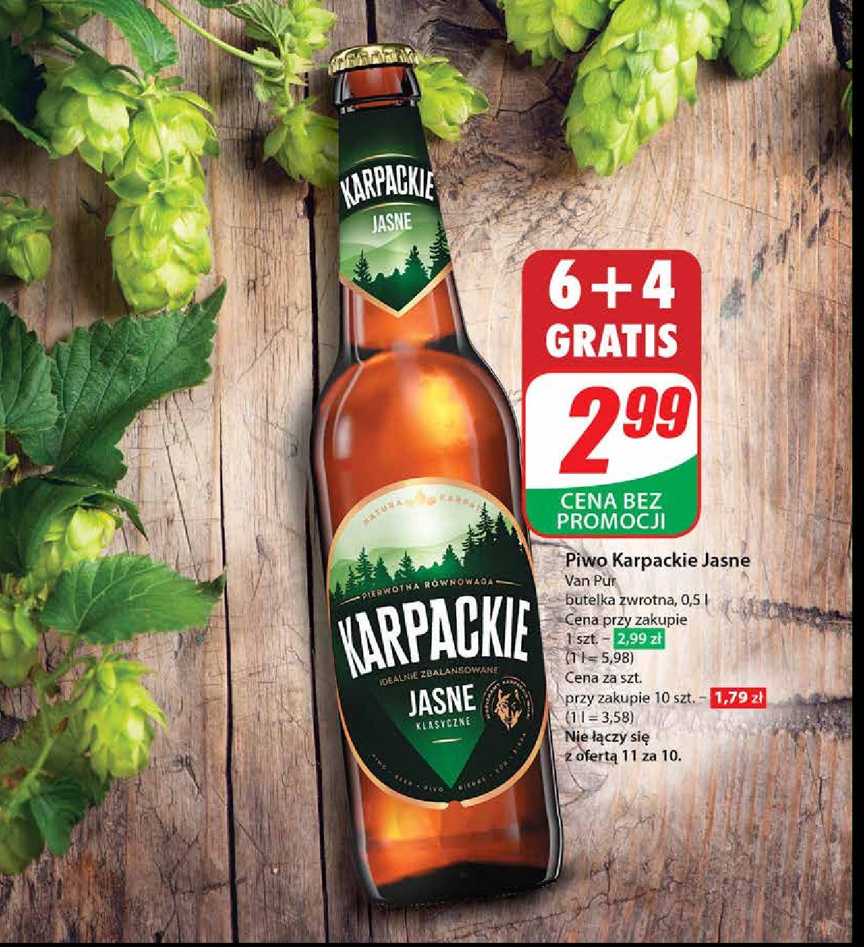 Piwo Karpackie jasne - cena - promocje - opinie - sklep | Blix.pl