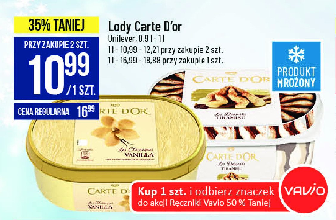 Lody tiramisu Algida - cena - promocje - opinie - sklep | Blix.pl